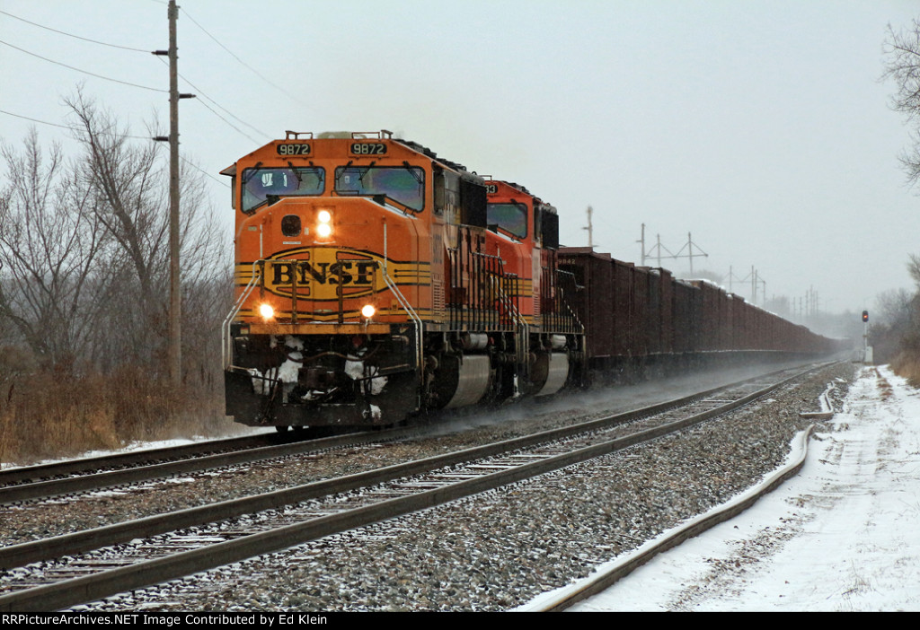 BNSF 9872